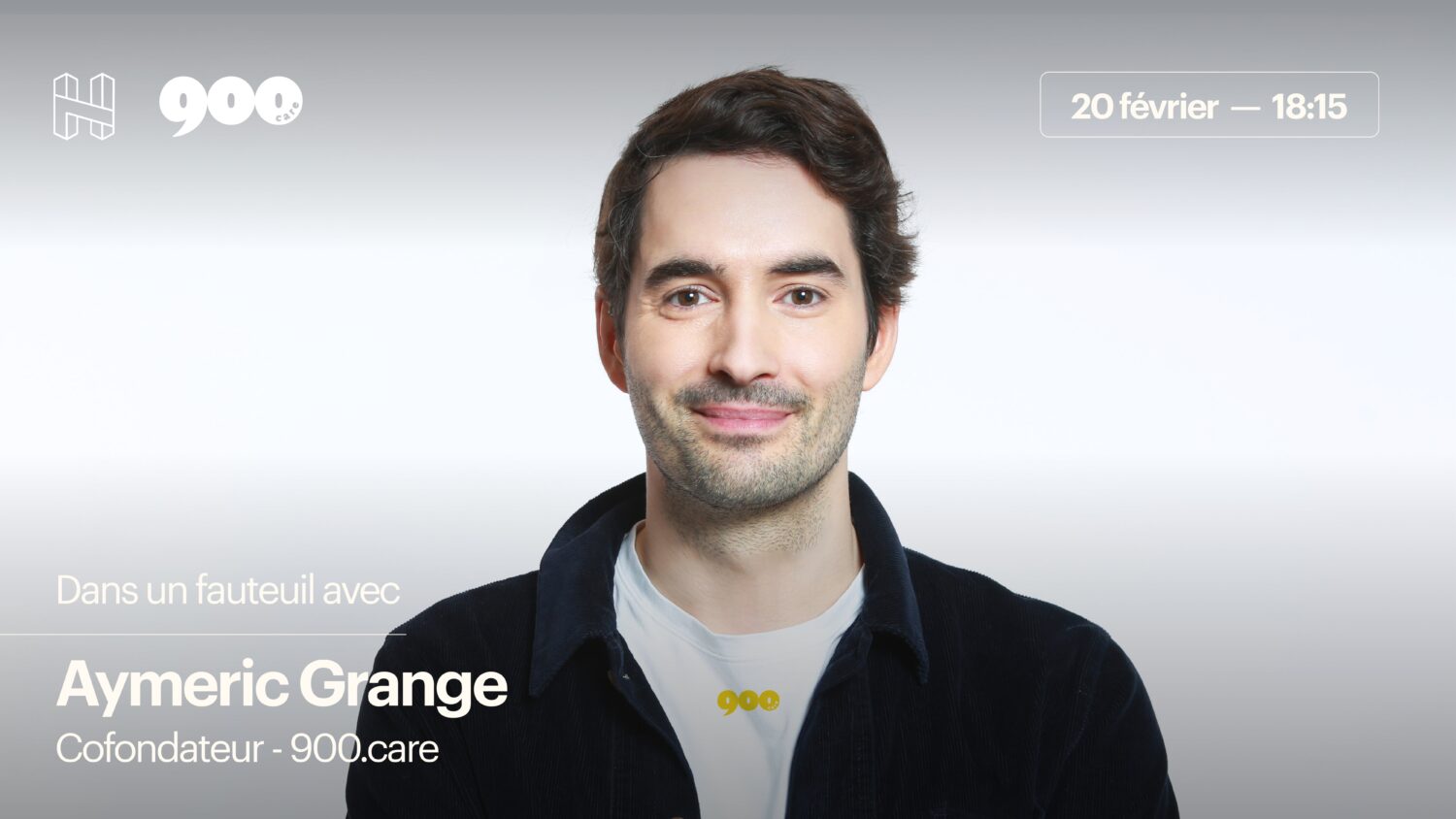 Découvrez l'histoire d'Aymeric Grange, le fondateur de 900.care | J' ️ les startups