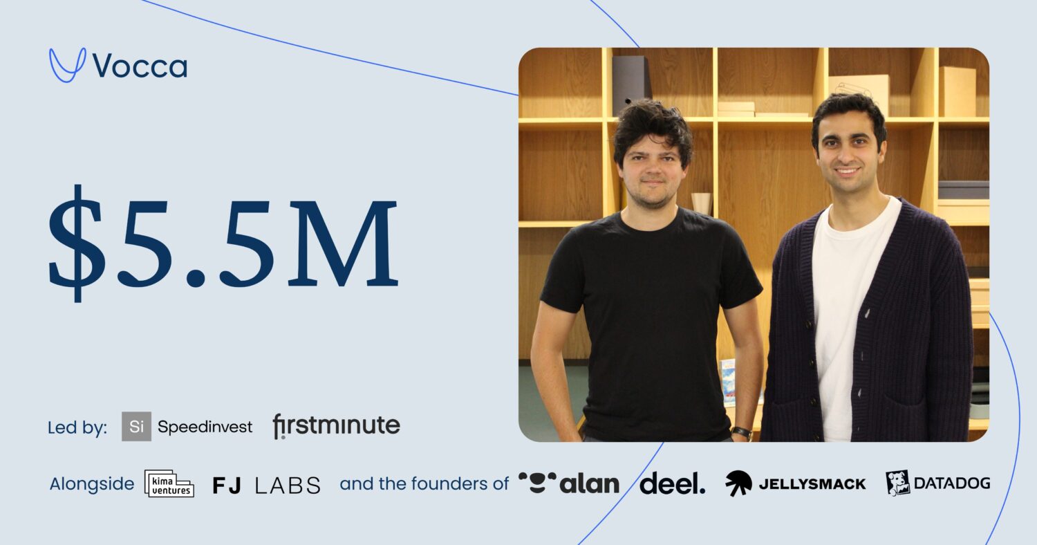 Vocca lève 4,7 M€ pour moderniser le secrétariat médical avec son IA ...