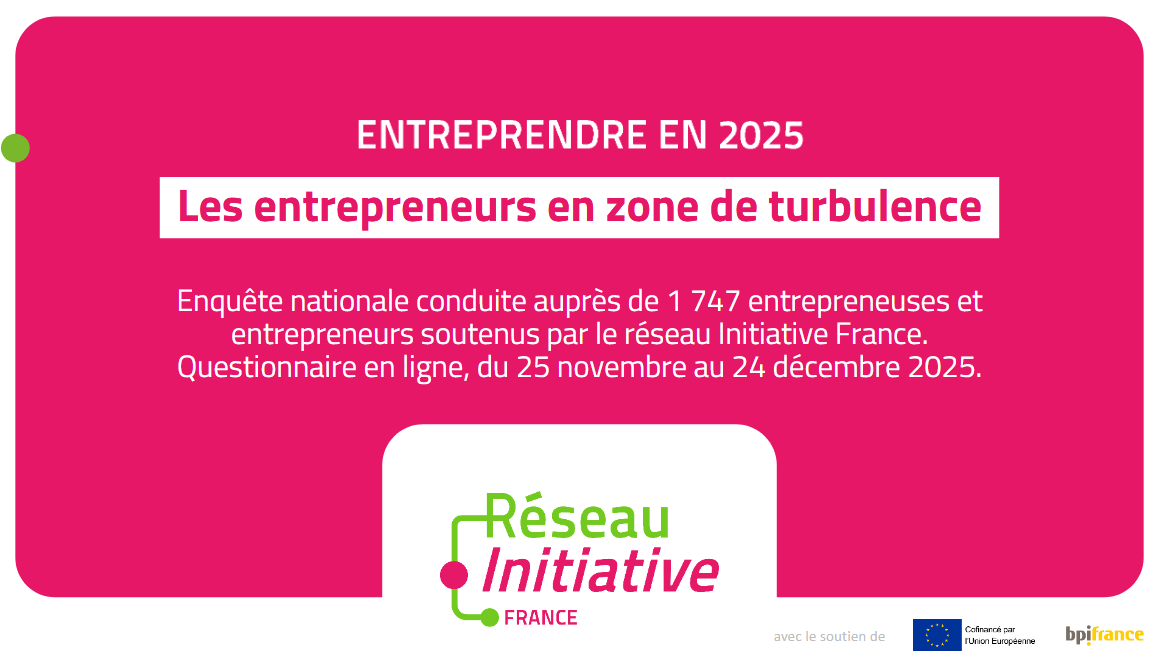 Réseau Initiative France présente son rapport "Entreprendre en 2025 ...